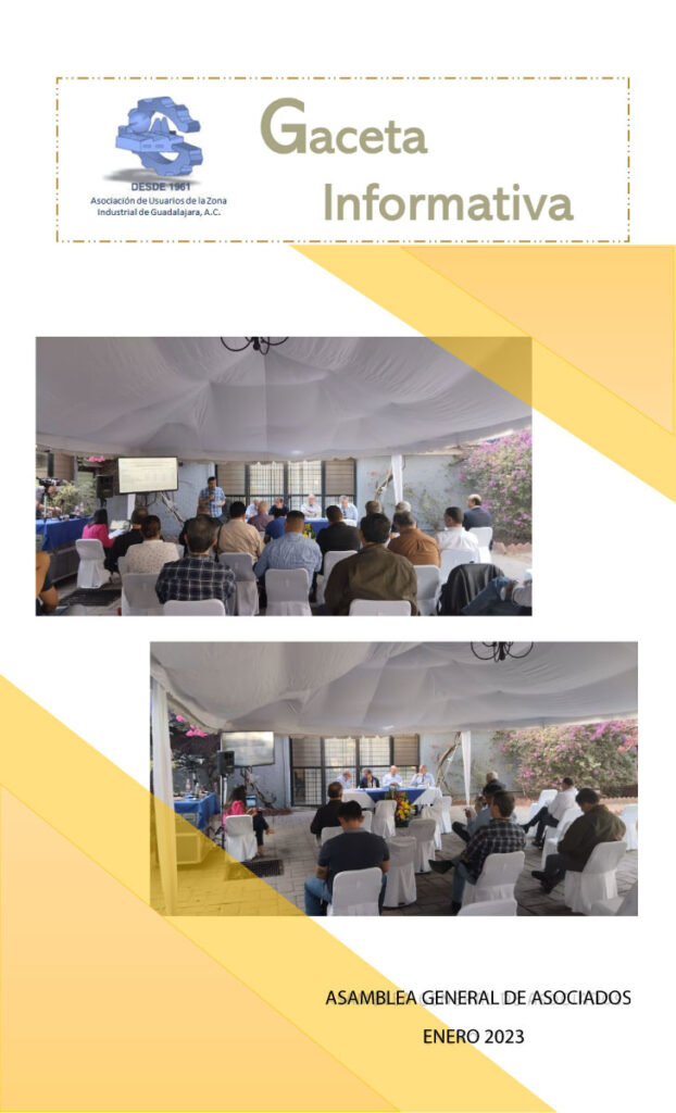 Gaceta Informativa Asamblea General de Asociados Enero 2023 - AUZIG